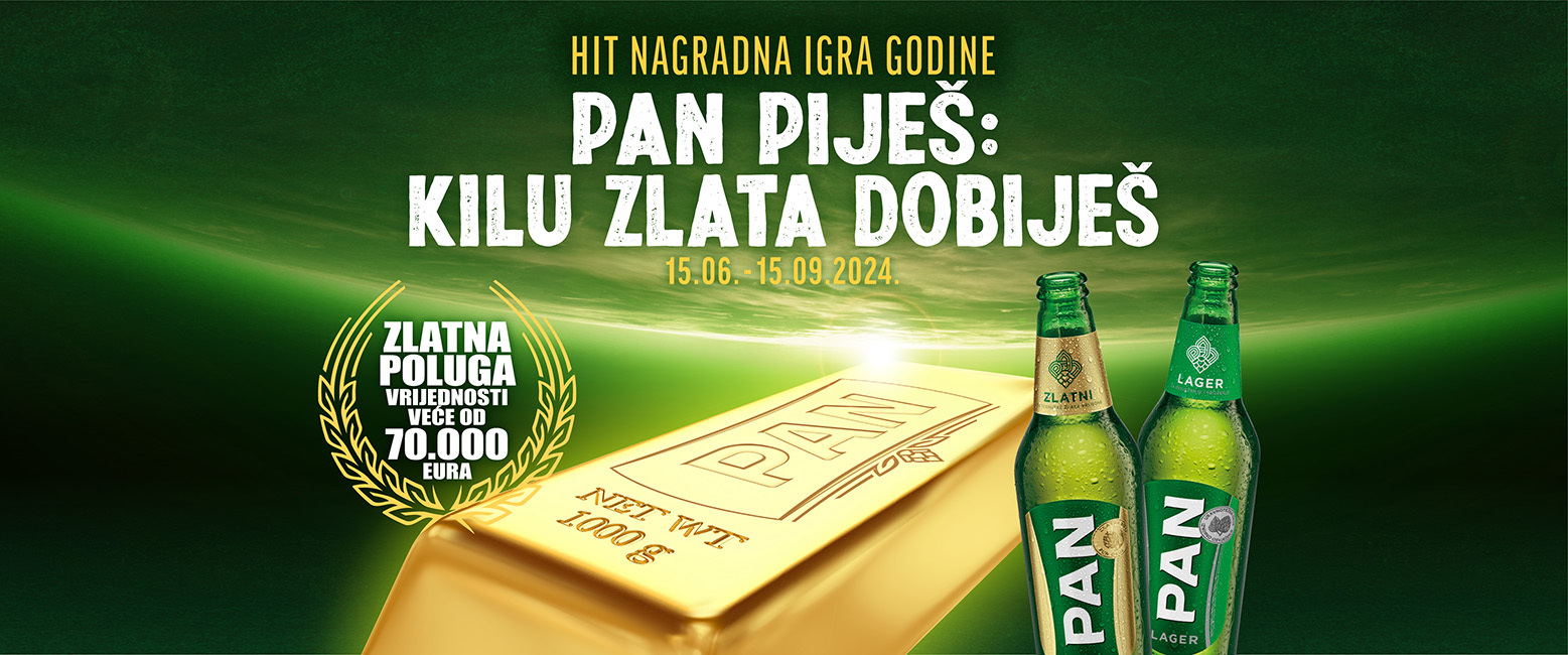 Dobitnici završnog izvlačenja "Pan piješ, kilu zlata dobiješ! – Pan pivo